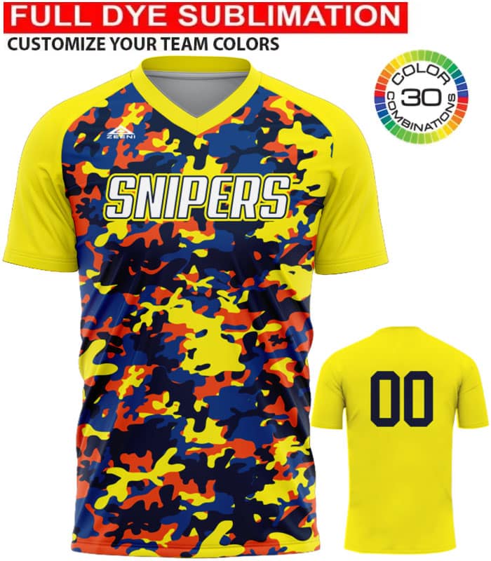 3026 | Sniper Sublimated Baseball Jersey :: Custom Baseball Jersey