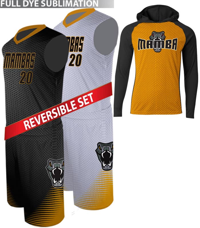 Galaxy Full Dye Sublimated Reversible Basketball Package :: Dye ...