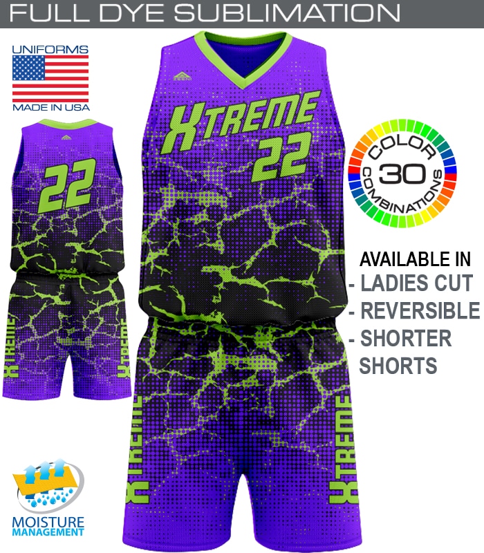 Quality Basketball Team Uniforms Online | Zeeni Sports