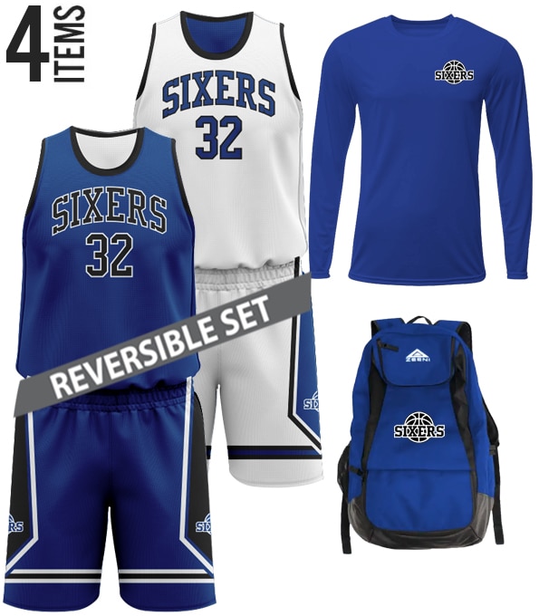 Z480 Hoopster Reversible Basketball :: Youth & Adult Package